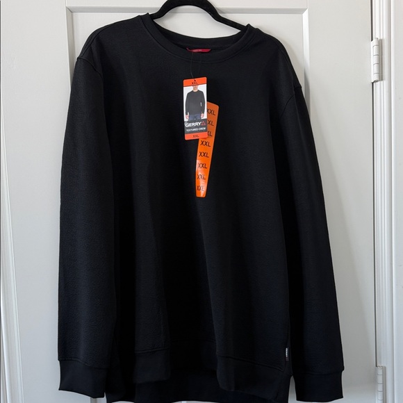 Gerry Textured Crew | Sweaters | Gerry Weber Mens Black Crewneck ...